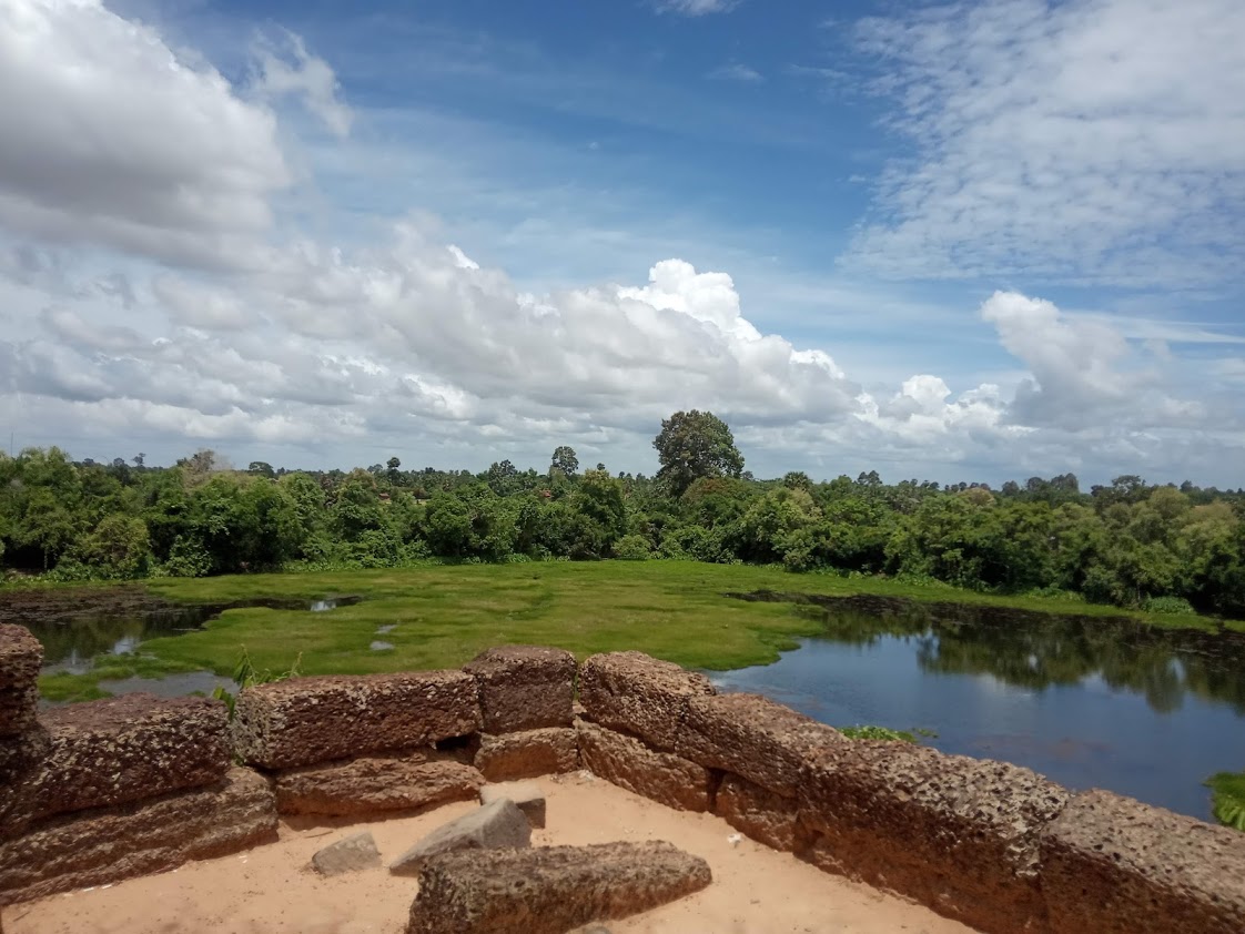 From Southeast cnr or the wall