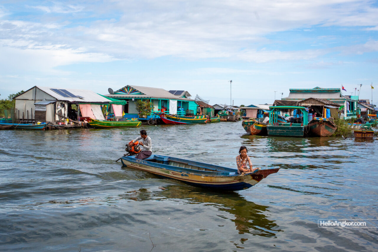 Kampong Luong Floating Village | Hello Angkor